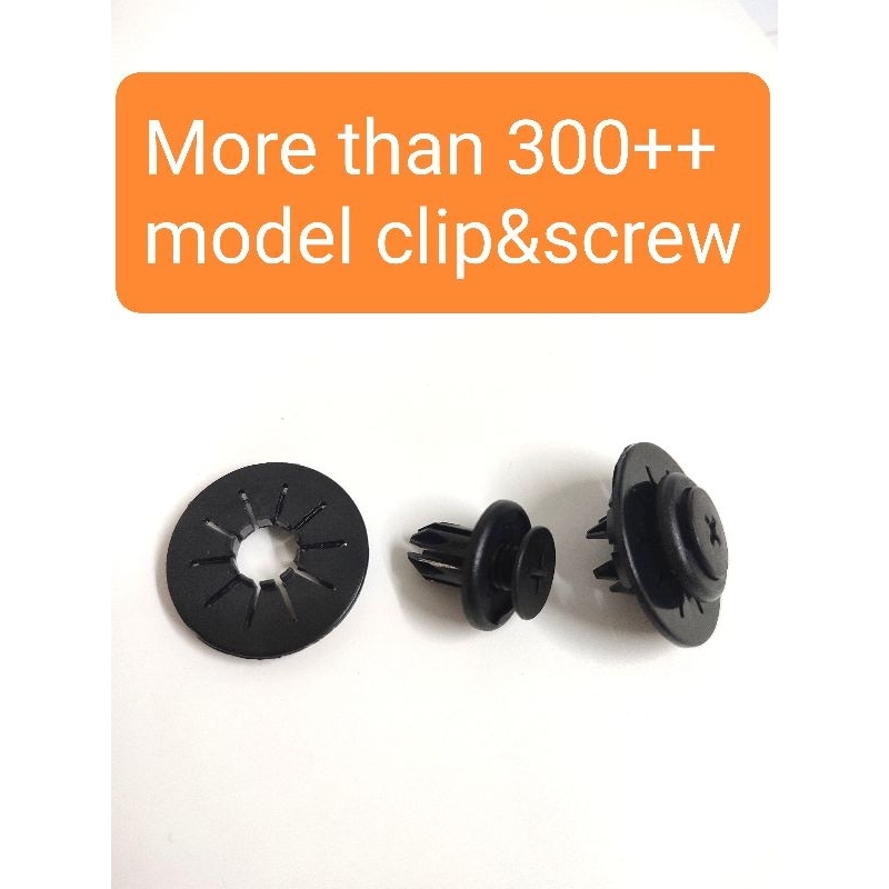 toyota vios innova avanza side skirt clip | Shopee Malaysia