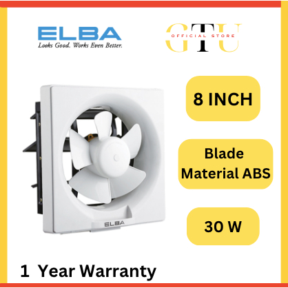 ELBA 8" VENTILATION FAN EVF-E0805(WH) | Shopee Malaysia