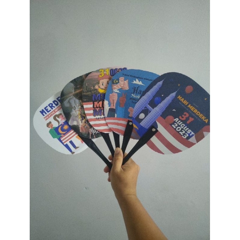 ️🔥READY STOCK🔥 ️ kipas tangan MERDEKA. (WAREZ POLAROID) | Shopee Malaysia