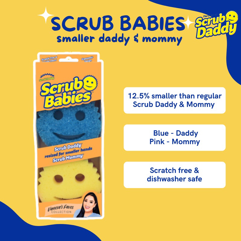 Scrub Babies by Scrub Daddy Smaller Size designed by Vanesa Amaro ...