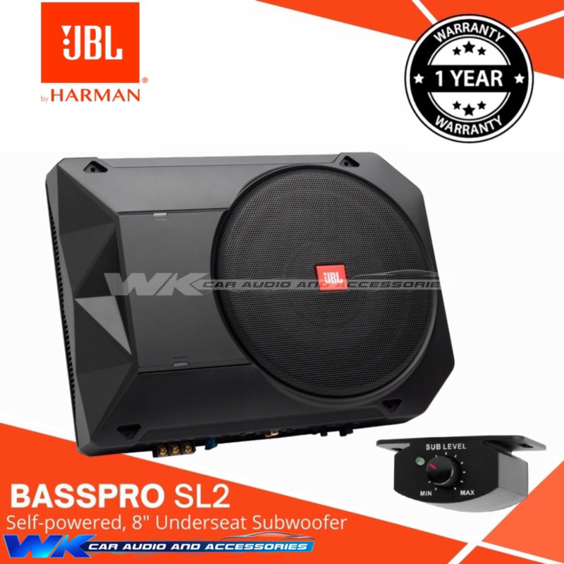 JBL BASSPRO SL-2 8” HIGH QUALITY ACTIVE SUBWOOFER 100% ORIGINAL ...
