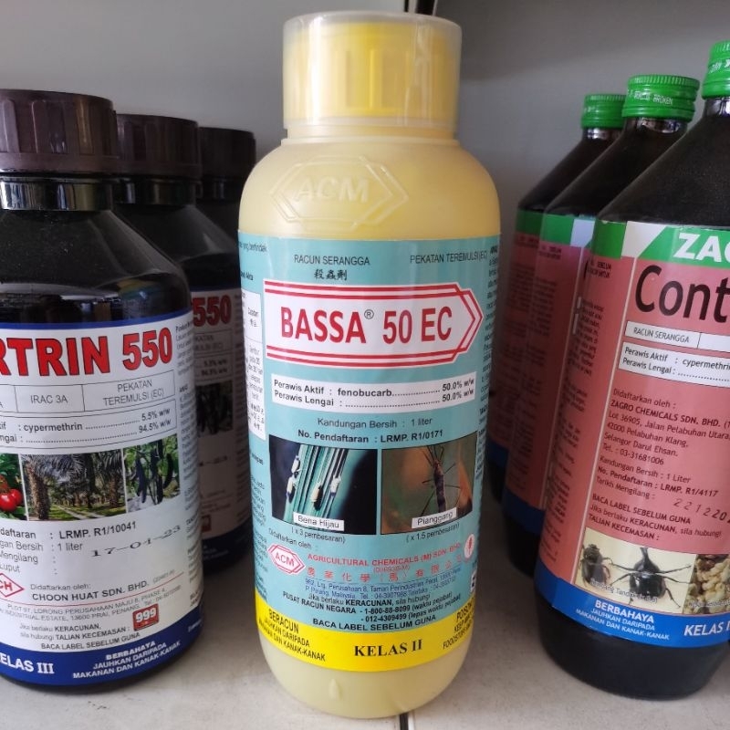 BASSA 50 EC 1 LITER RACUN KESING / RACUN BENA / RACUN ULAT GULUNG DAUN | Shopee Malaysia