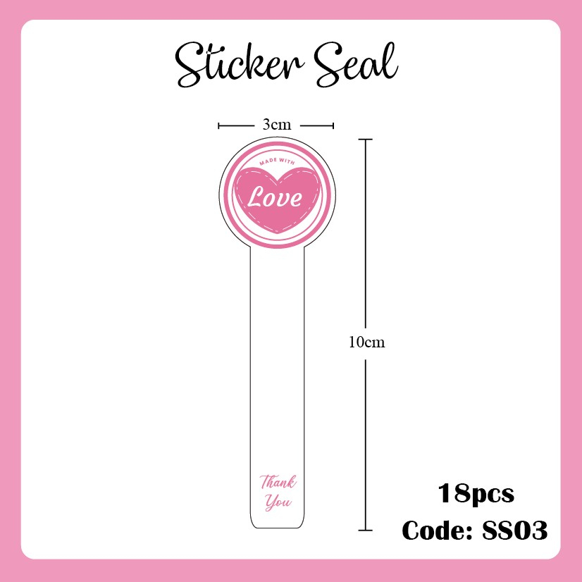 Sticker Seal Packaging / Lid Label Print | Shopee Malaysia