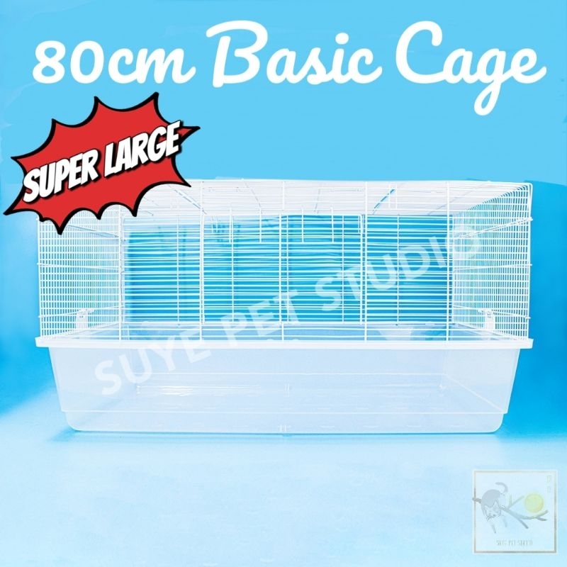 🇲🇾80cm Large Cage sangkar besar reptiles hamster guinea pig sugar ...