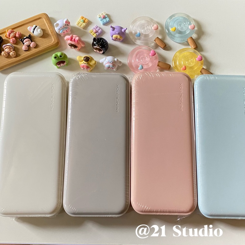 Macaroon High Quality Pencil Case Pencil Box DIY Decoden Cream Glue ...