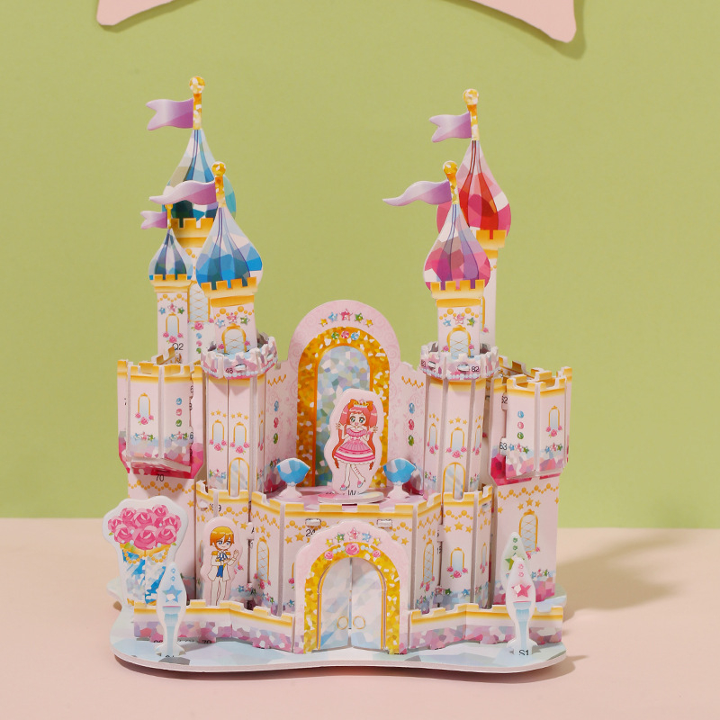 3D Puzzle Building Jingsaw for kids/ KLCC 3D Puzzle Educational Toys ...