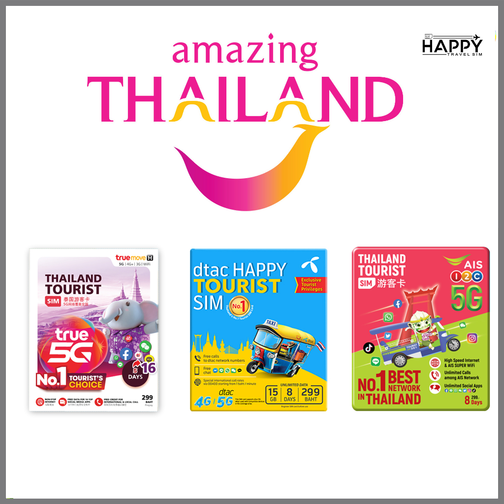Thailand Sim Card,Thailand Travel Sim Card | Shopee Malaysia