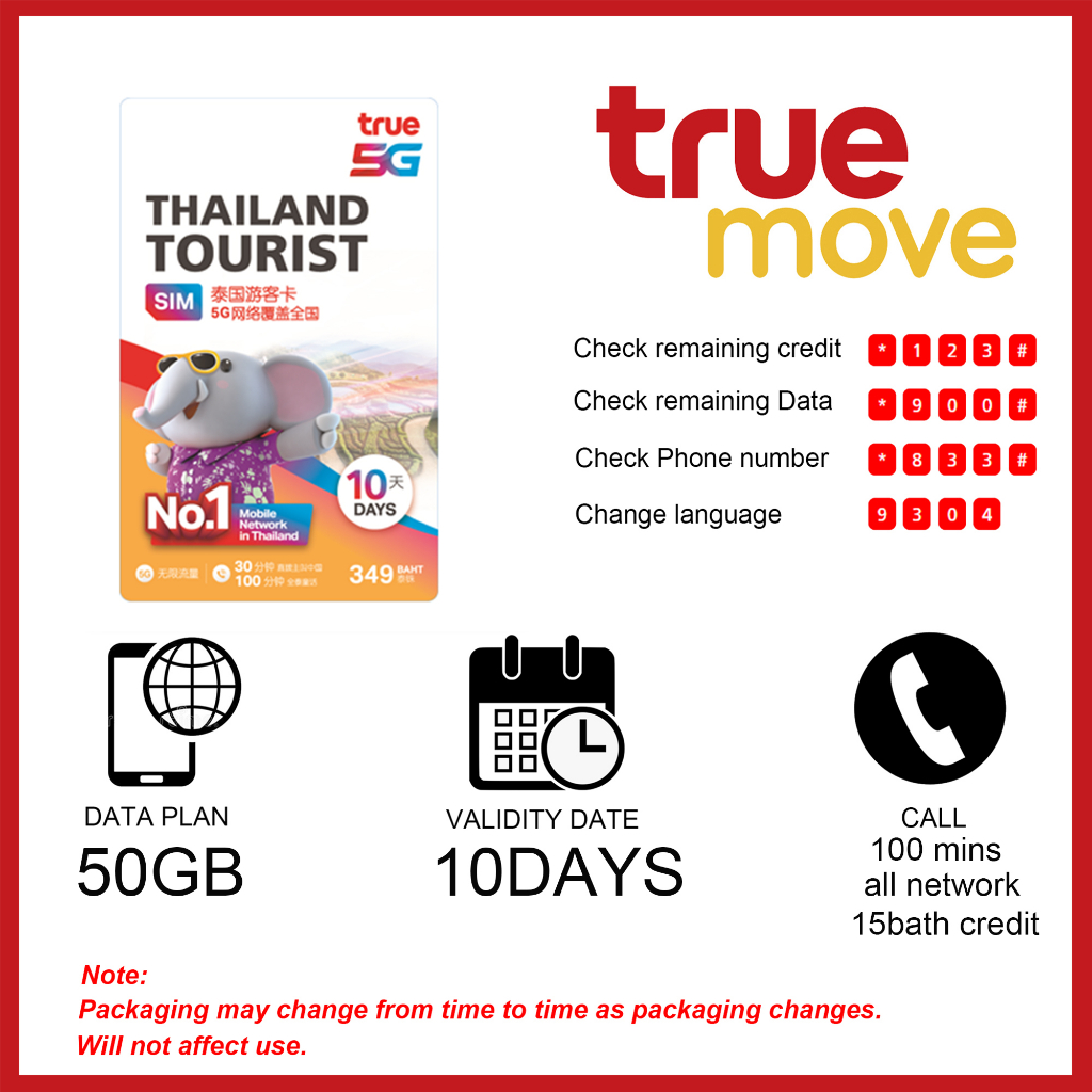 Thailand Sim Card,Thailand Travel Sim Card | Shopee Malaysia
