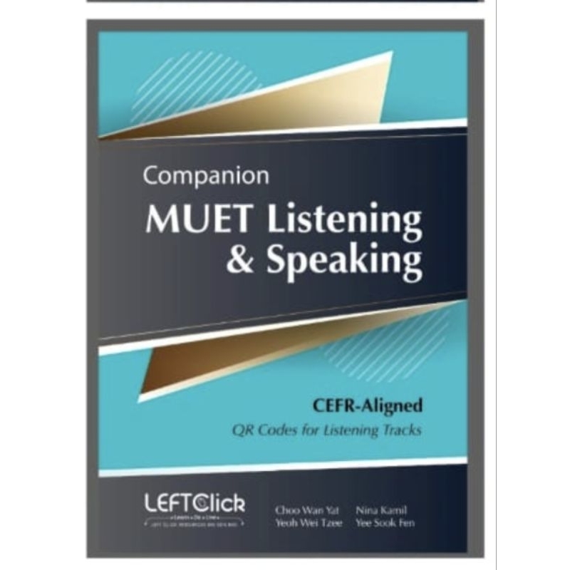 MUET COMPANION *READING, WRITING, LISTENING&SPEAKING | Shopee Malaysia