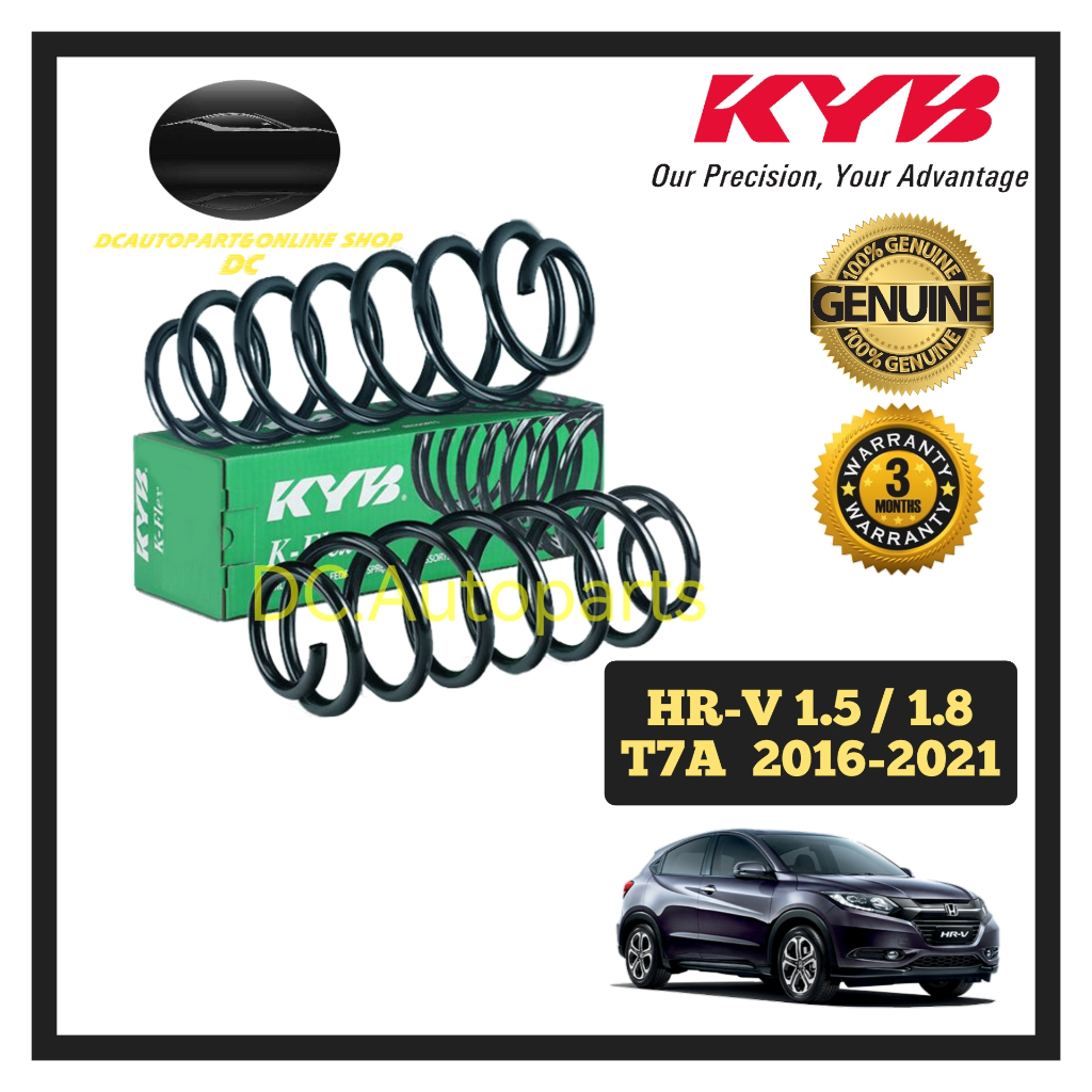 KYB K-FLEX COIL SPRING HONDA HRV HR-V 1.5 1.8 T7A 2016-2021 FRONT OR ...