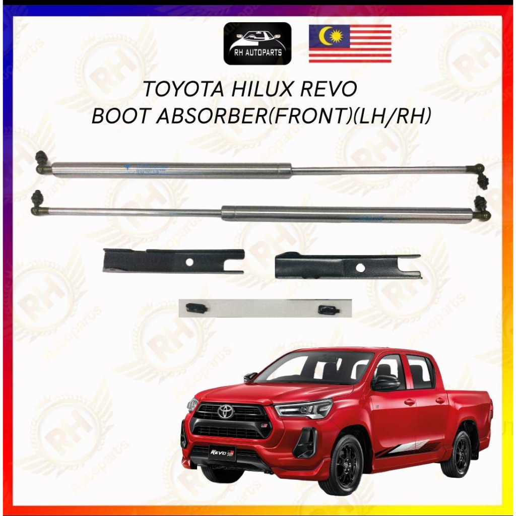 Toyota Hilux Revo Boot Absorber With Bracket Gas Spring Tail Rear Boot ...