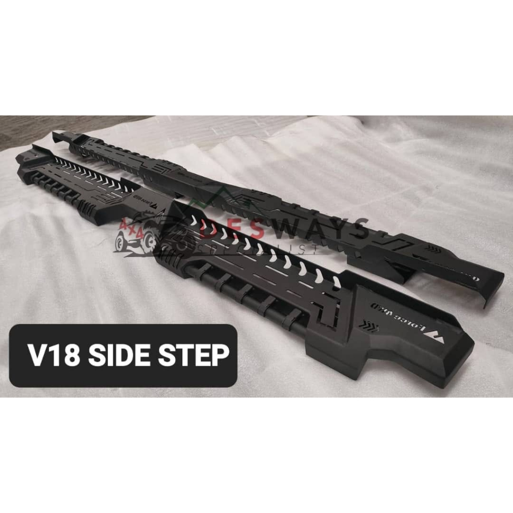 FORCE 4WD V18 SIDE STEP FOR FORD RANGER T6 T7 T8 T9 RAPTOR | Shopee ...