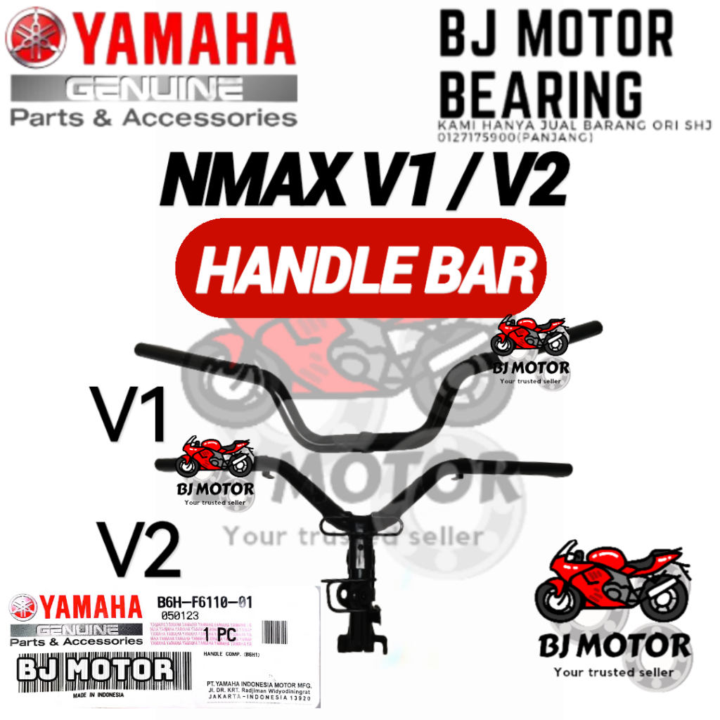 NMAX V1 V2 HANDLE BAR NMAX 150 HANDLE STEERING NMAX 155 NMAX V2 HANDLE ...