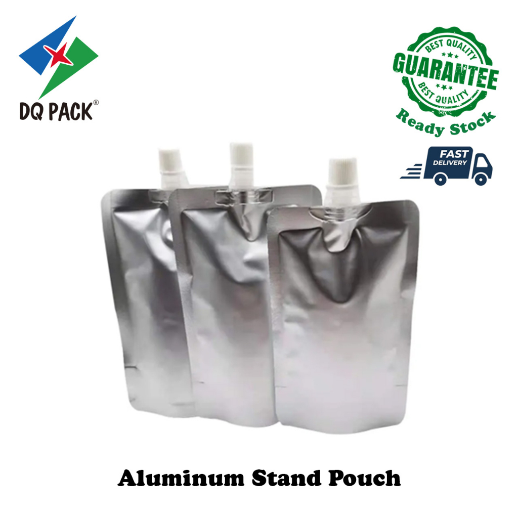 30pcs Aluminum Stand Pouch Bag With Spout Beverage Sauce Soup Soy Milk ...