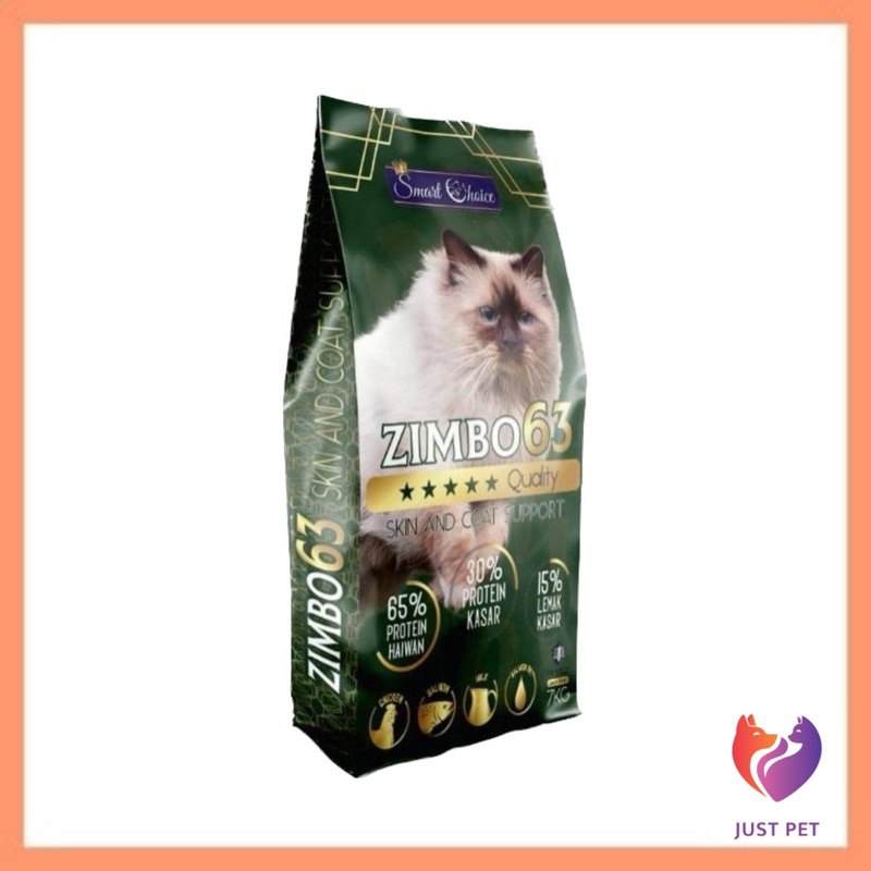 Smart Choice Zimbo63 Cat Food 7kg | Shopee Malaysia