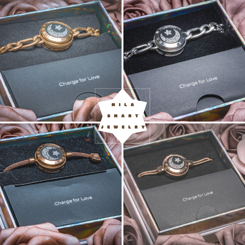 Smart Couple Bracelet for long distance loved ones (Price for 2 ...