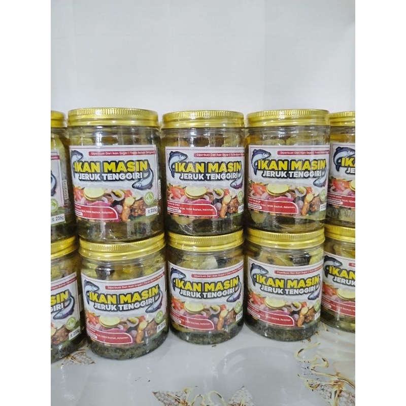 Ikan Masin Jeruk Tenggiri (Homemade-Produk Muslim) | Shopee Malaysia