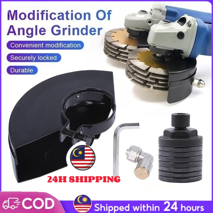 ReadyStock 100mm Angle Grinder Convert Slot Cutting Grooving Machine ...