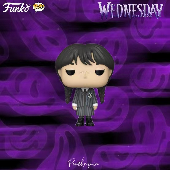 Funko Pop Vinyl Television Number 1309 Wednesday Addams Netflix ...