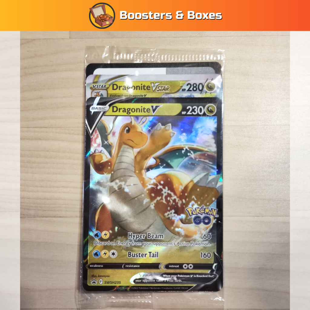 Pokémon TCG: Dragonite V and Dragonite VSTAR promo cards | SWSH235 ...