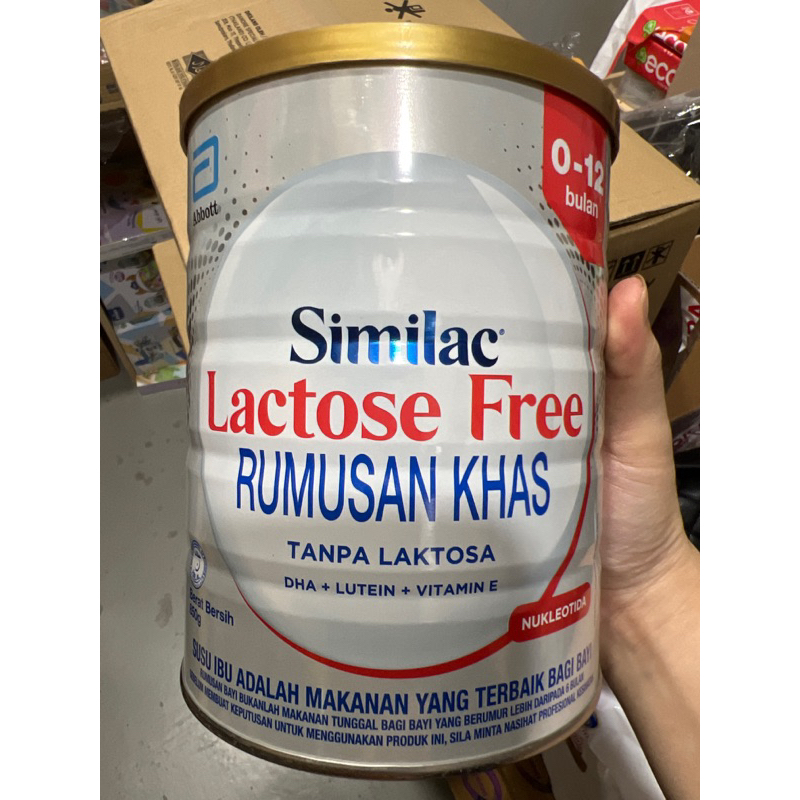 LATEST PACKING SIMILAC LF LACTOSEFREE 0-12bulan 850g | Shopee Malaysia