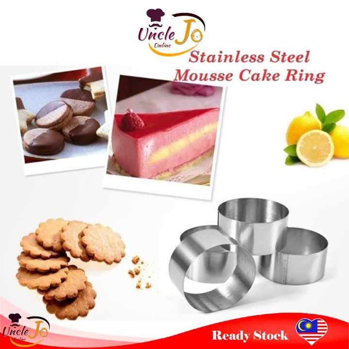 Stainless Steel High Quality Mousse Ring Circle Ring / Ring Kek Bulat ...