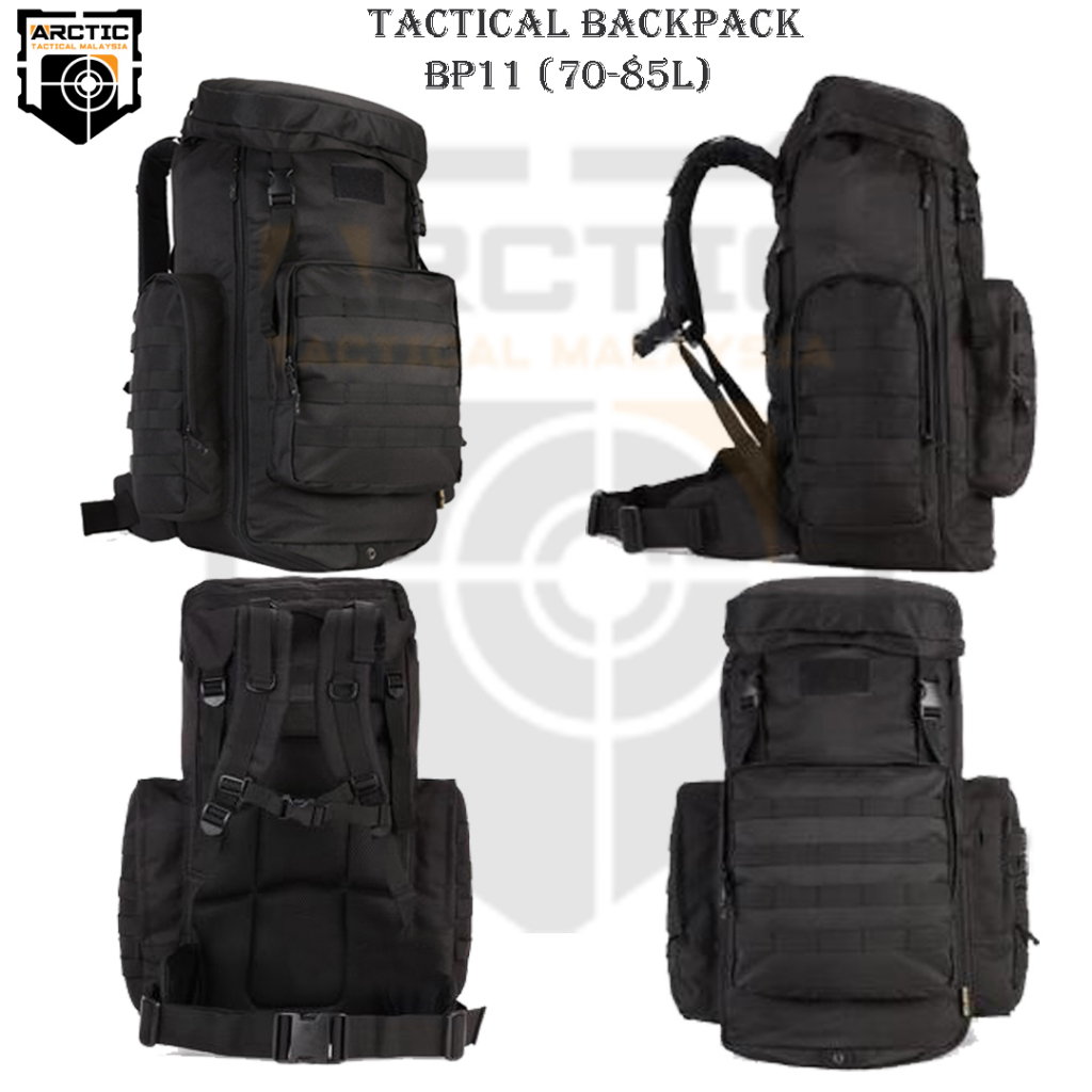 Arctic Tactical Malaysia High Quality Heavy Duty Nylon 70-85L Tactical ...