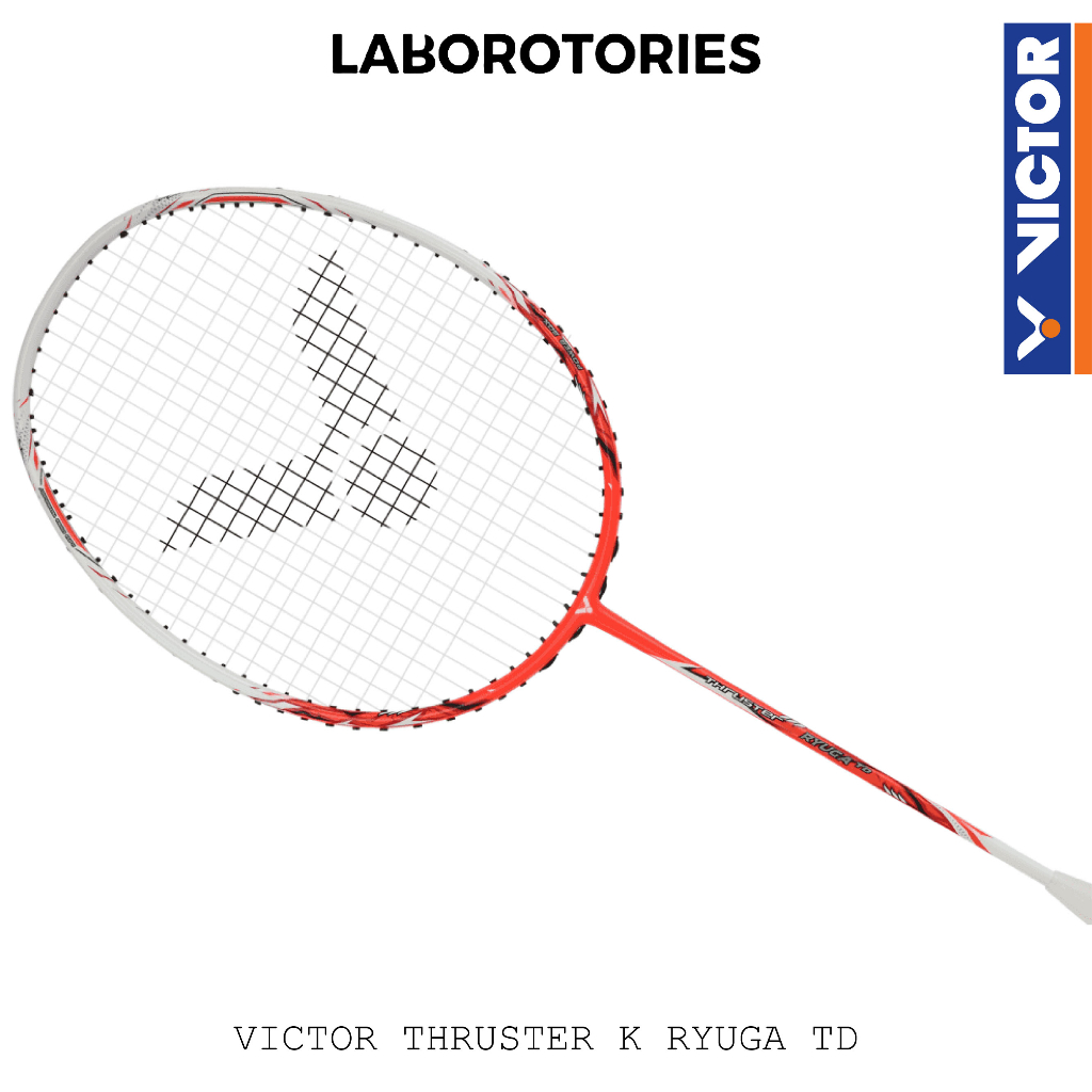 [LABOROTORIES] VICTOR Thruster K RYUGA TD Badminton Racket (free bag ...