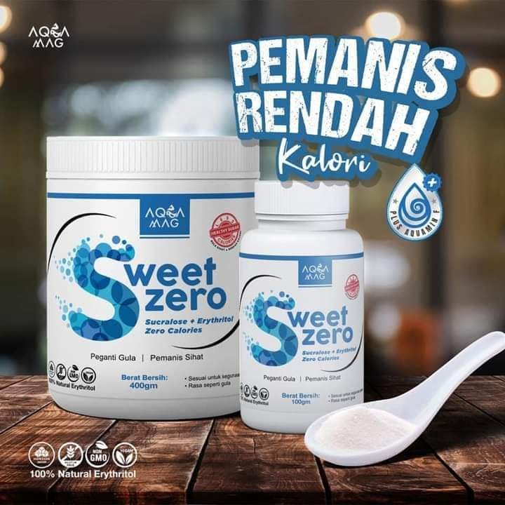 SWEET ZERO ORIGINAL 100% NATURAL ERYTHRITOL -PEGANTI GULA & PEMANIS ...