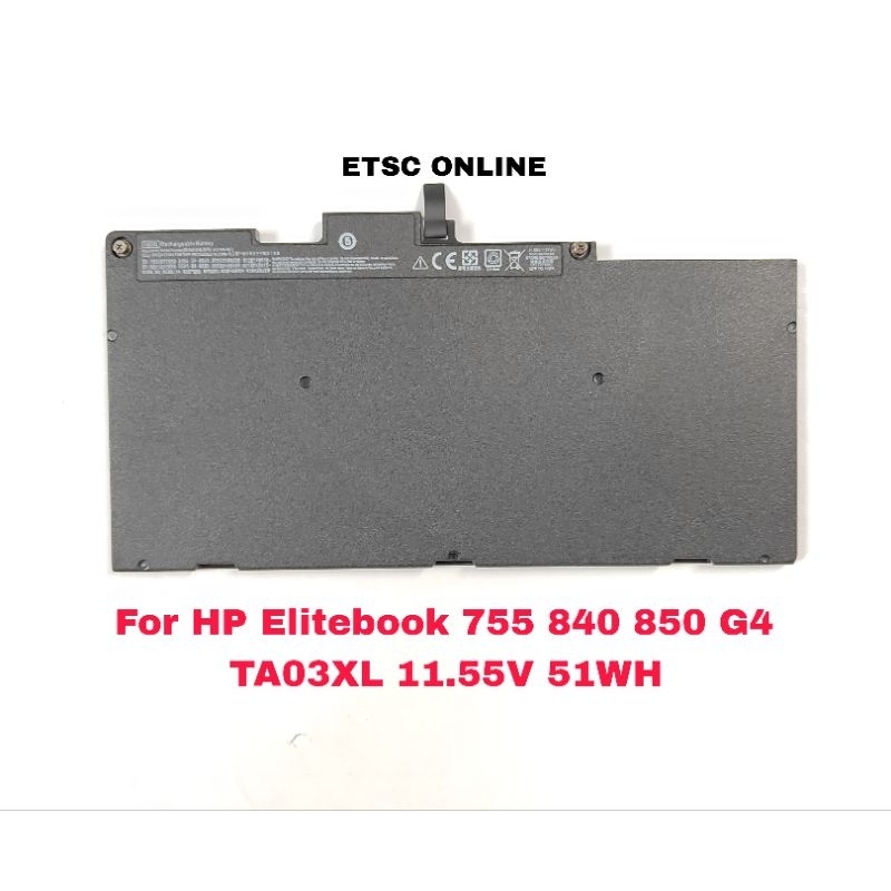 New TA03XL Battery for HP EliteBook 745 755 840 848 850 G4 ZBook 14u ...