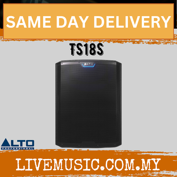 Alto Professional TS18S 18" 2500W Powered Subwoofer ( TS 18S / TS-18S ...