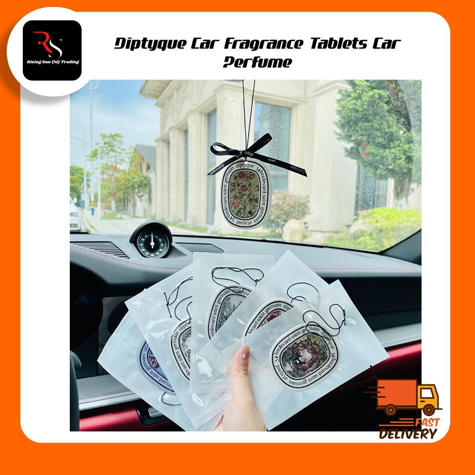 Diptyque Car Fragrance Tablets Car Perfume 汽车香薰片香卡 | Shopee Malaysia