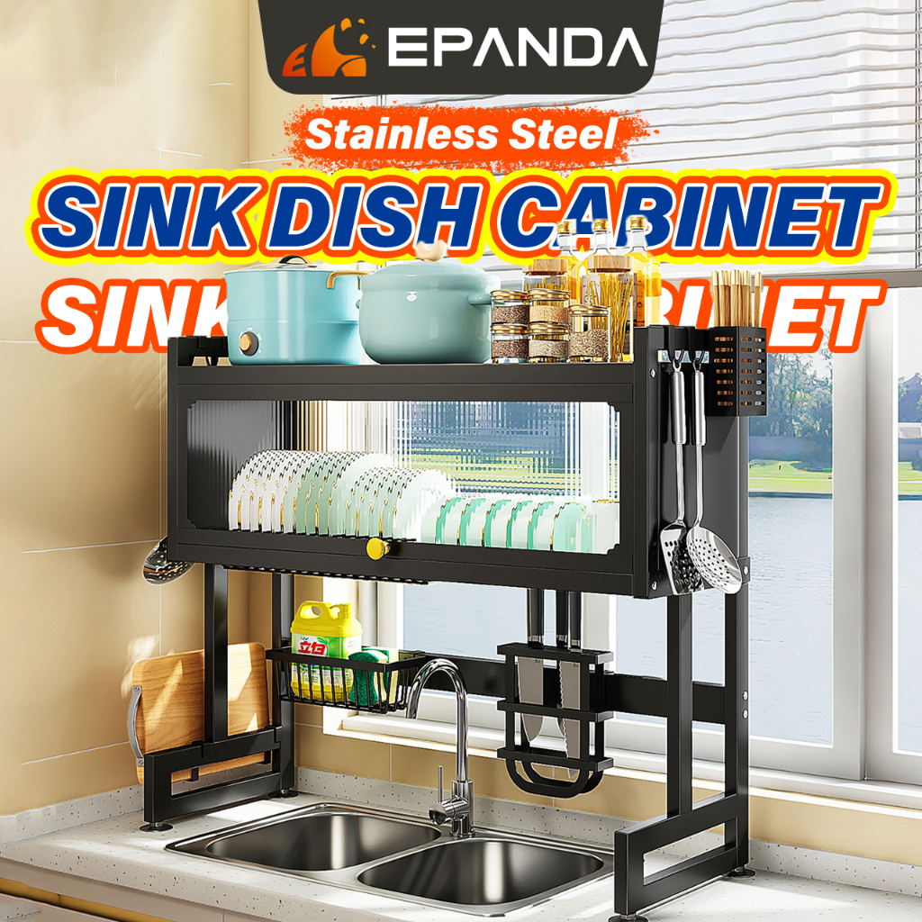 EPANDA Rak Dapur Rak Pinggan Mangkuk Kitchen Cabinet Dapur Kabinet ...