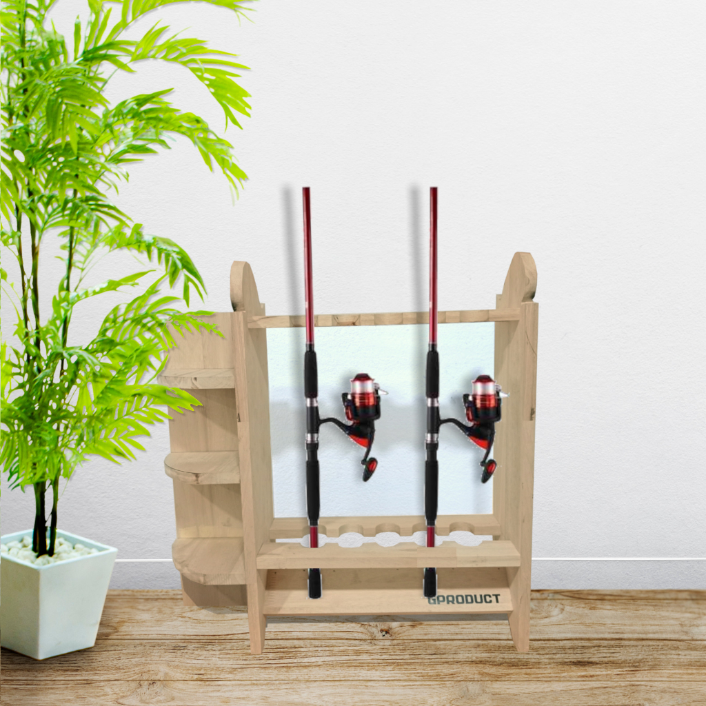 (ready stock)rod rack/rak pancing/rak joran/tempat letak pancing ...