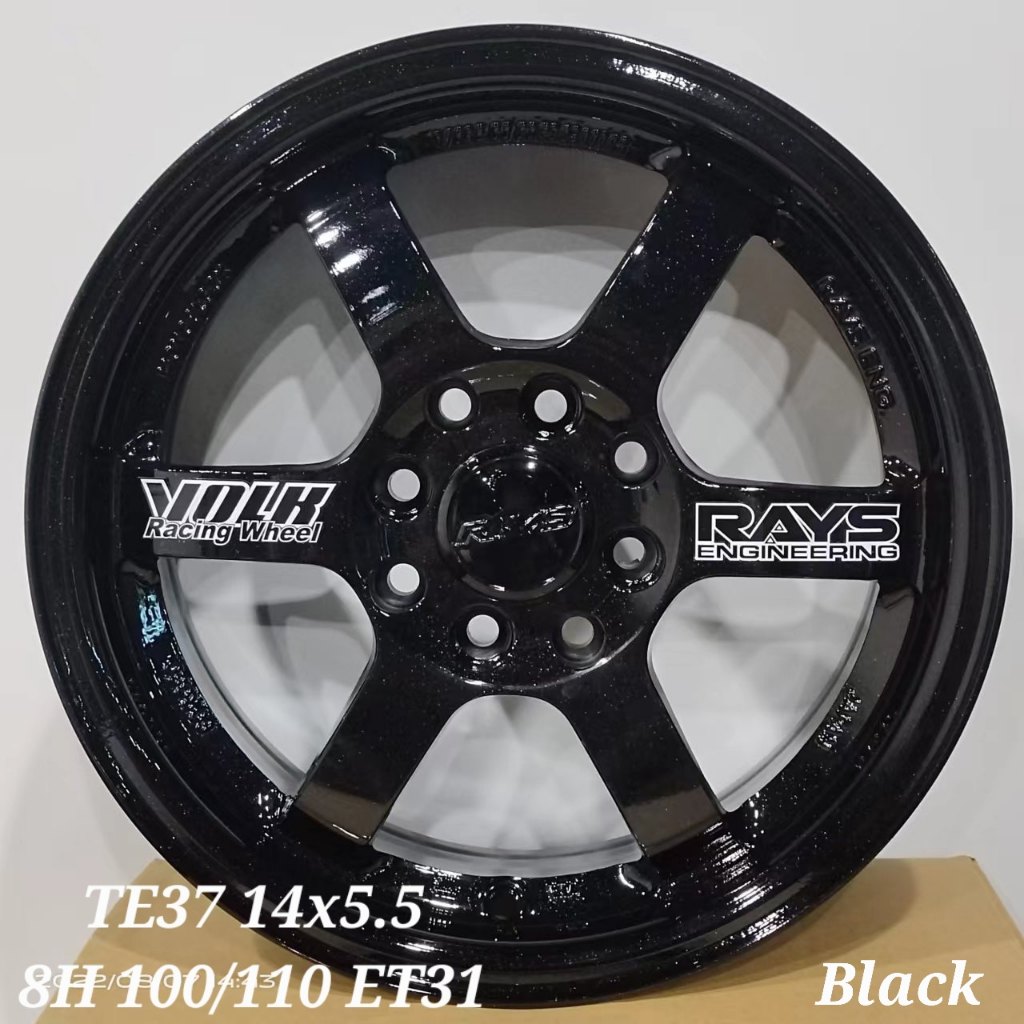 TE37 AOW DESIGN FLOWFORMING LIGHT WEIGHT RAYS WHEEL JAPAN DESIGN JDM ...