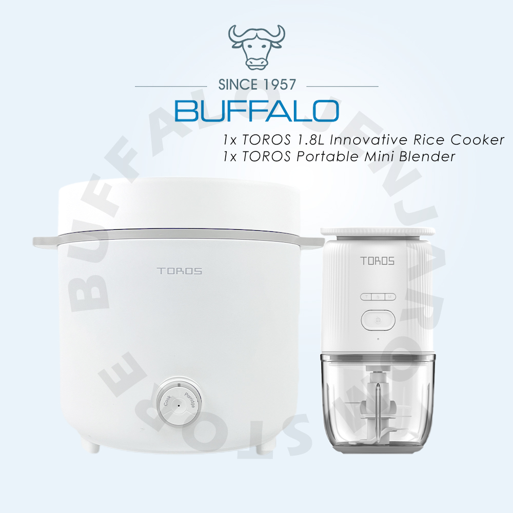 BUFFALO TOROS 1.8L Innovative Desugar Rice Cooker w/ Non-stick Inner ...