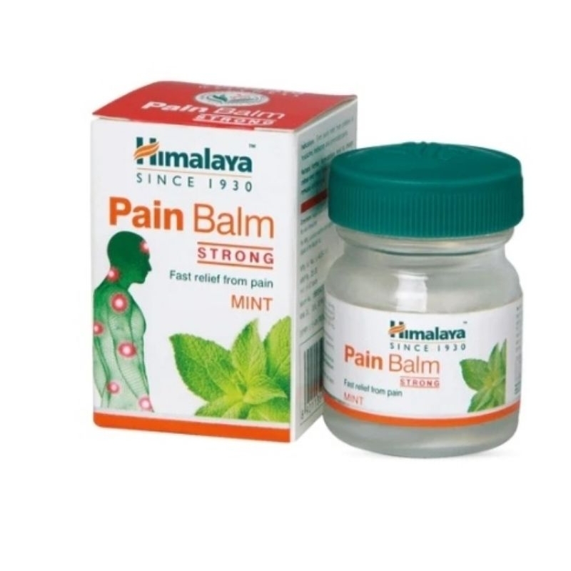 Himalaya Pain Balm Strong 10g / cold balm 10g / rumalaya 45g | Shopee ...