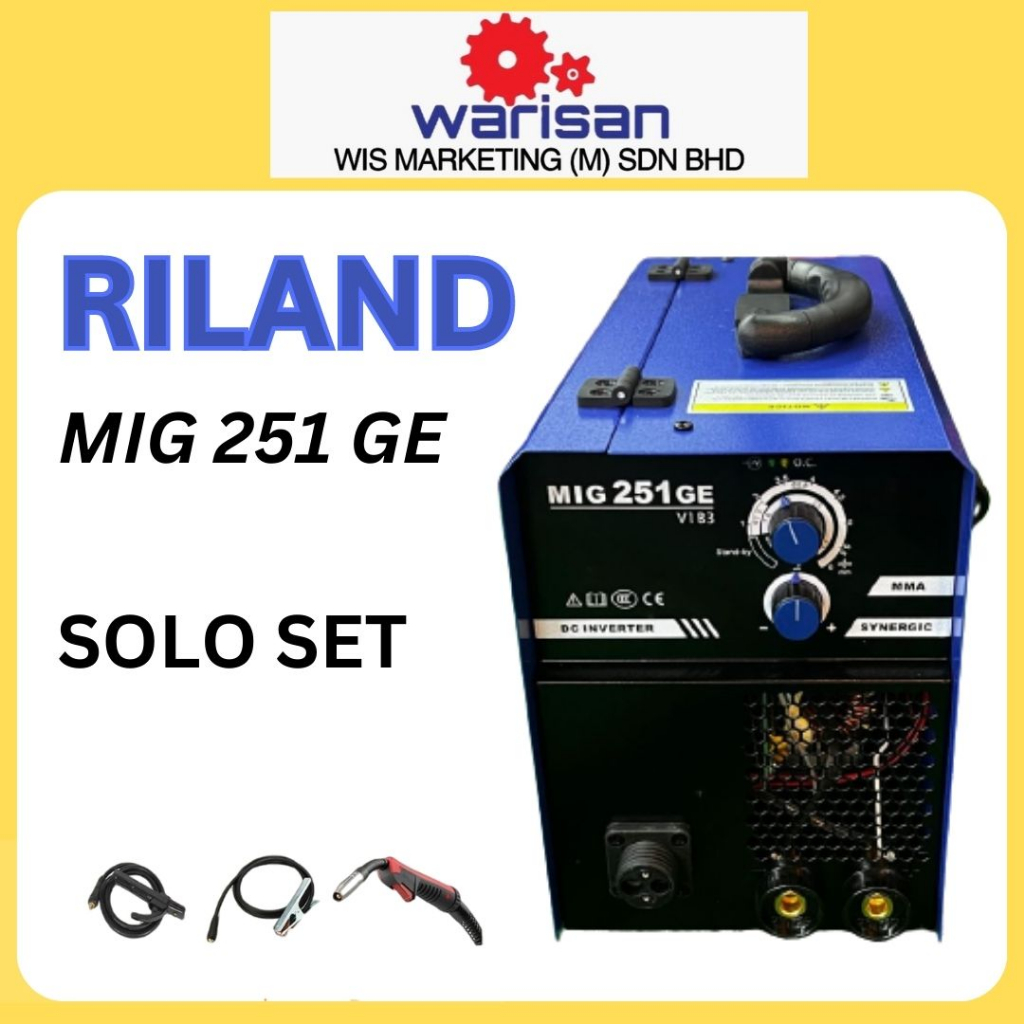 Riland Welding Machine MIG251GE / Gas MIG Welding Set | Shopee Malaysia