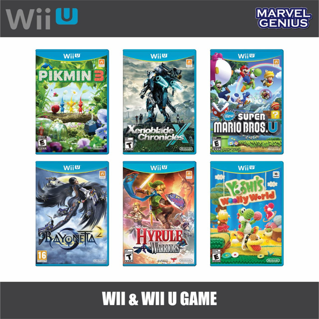 NINTENDO WII U GAME (ENGLISH/NEW SEALED CLEARANCE) HYRULE RODEA MARIO ...