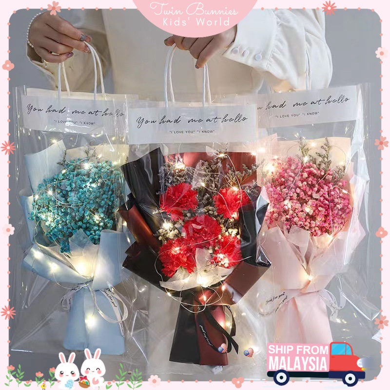 TB Artificial Flower Bouquet Roses Valentine's Teacher's Day Mother's ...