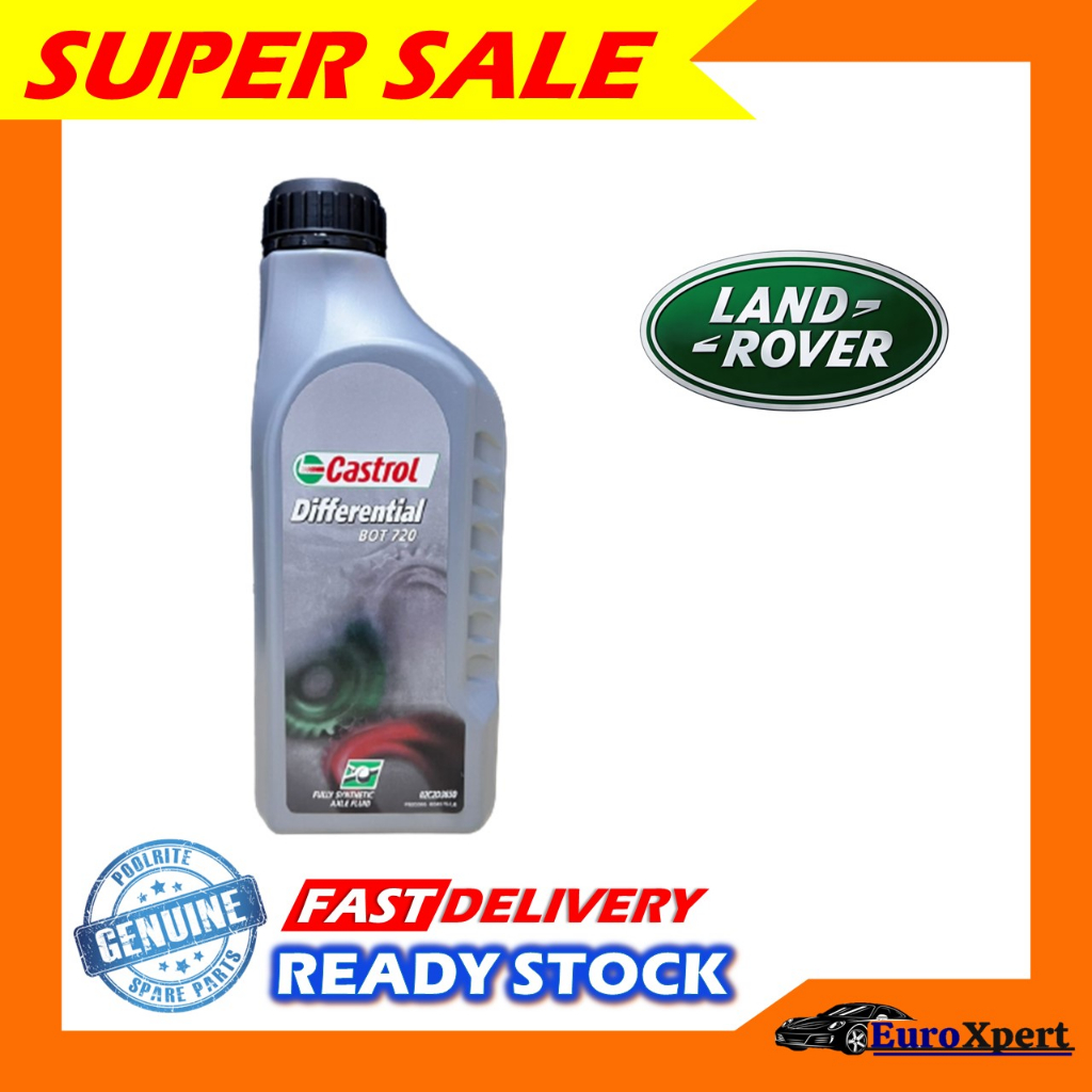 [ORIGINAL] REAR DIFFERENTIAL AXLE FLUID OIL 1 LITRE CASTROL LAND ROVER ...