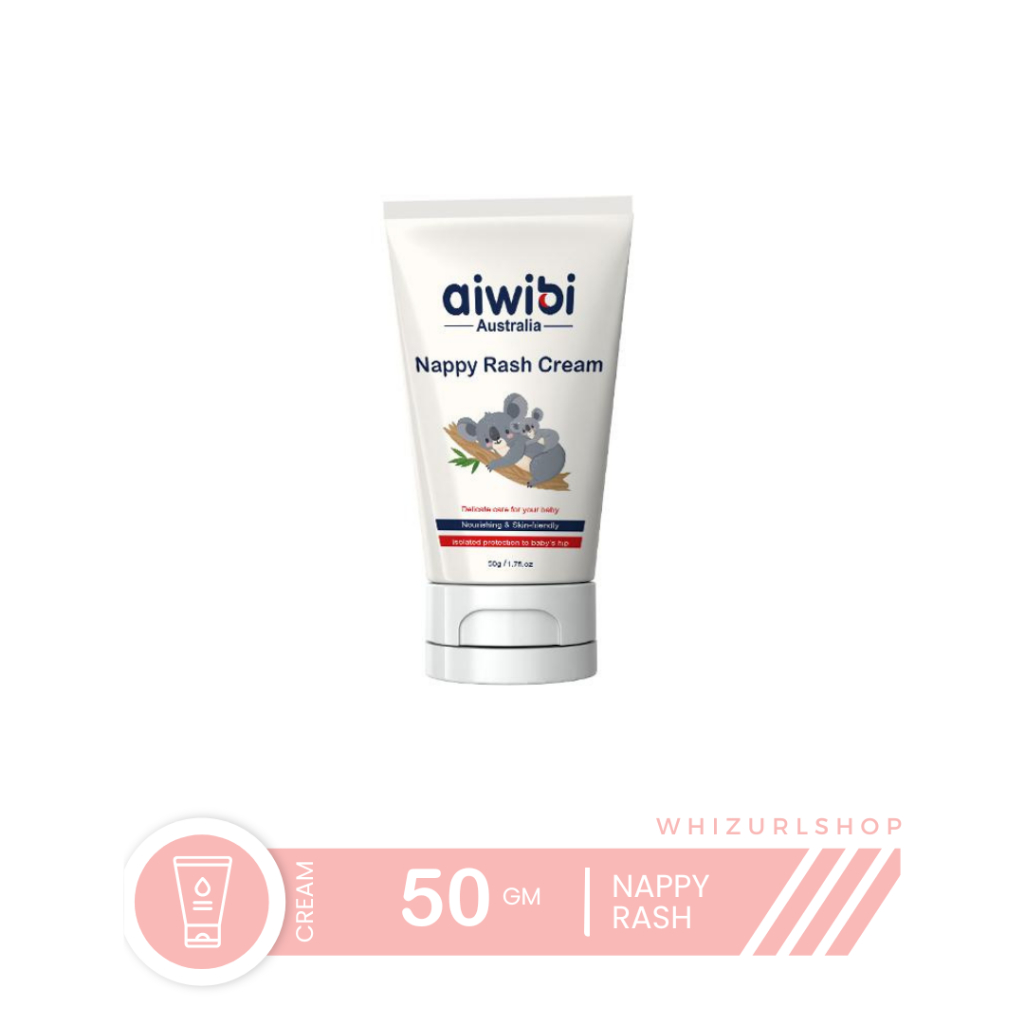 Aiwibi Soothing Nappy Rash Cream with Herbal Essence Extracts (50g ...