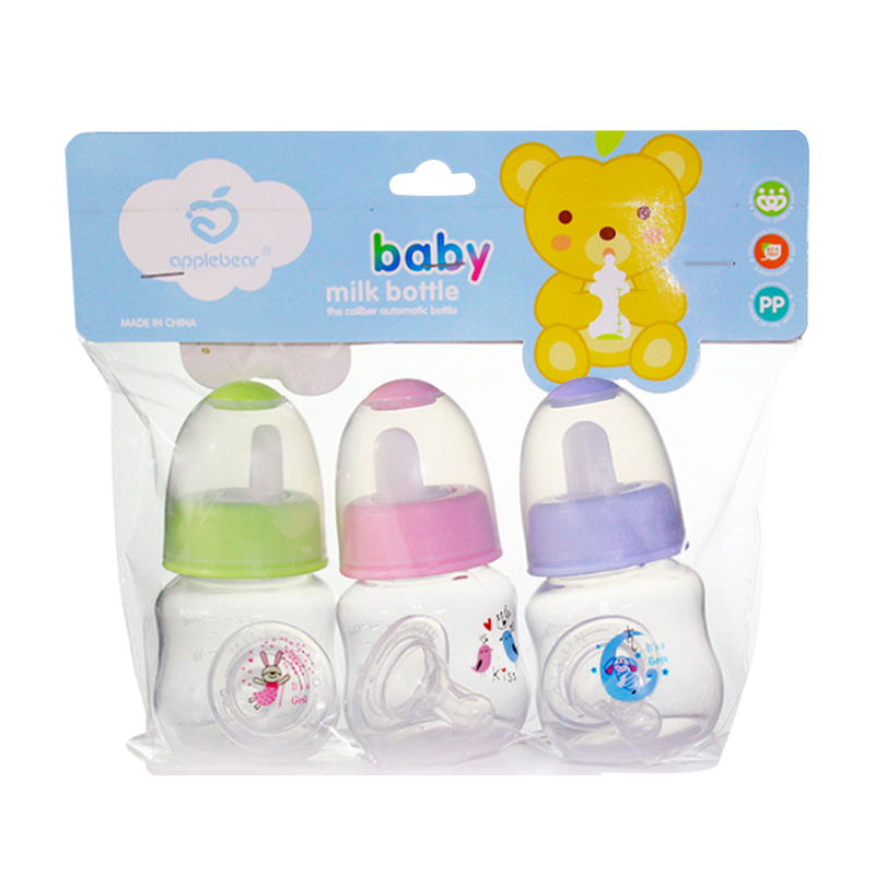 3PC/60ml Botol Susu Set Dot Nipple Standard Bottle FREE Bottle Dot ...
