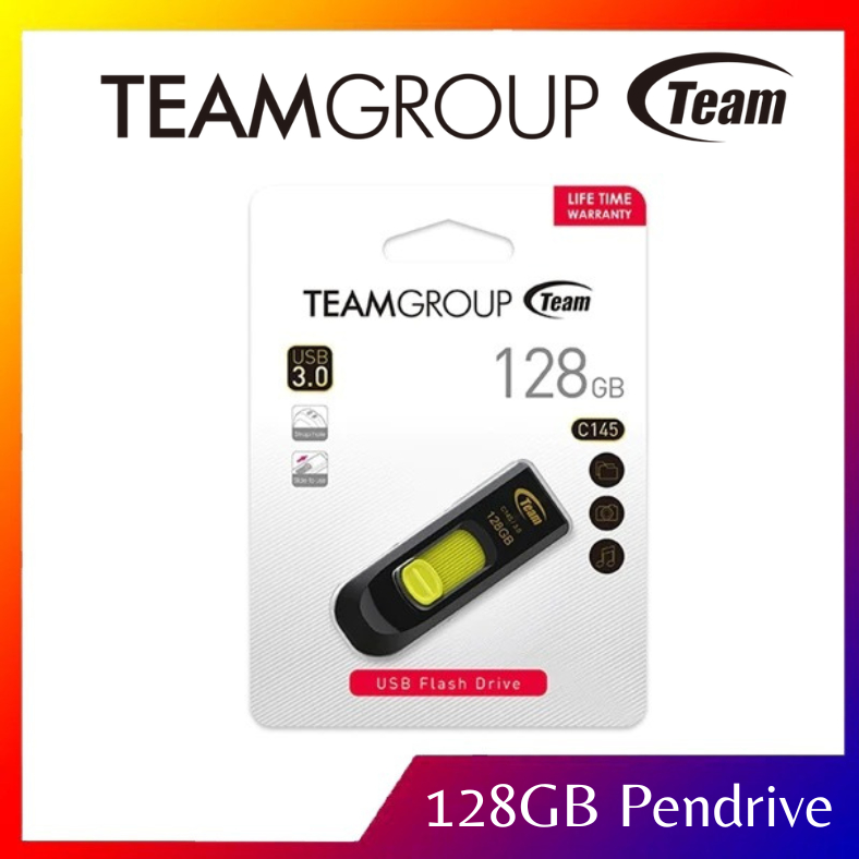 TEAMGROUP C145 USB 3.2 Gen 1 (3.0/3.1) FLASH DRIVE 128GB | Shopee Malaysia