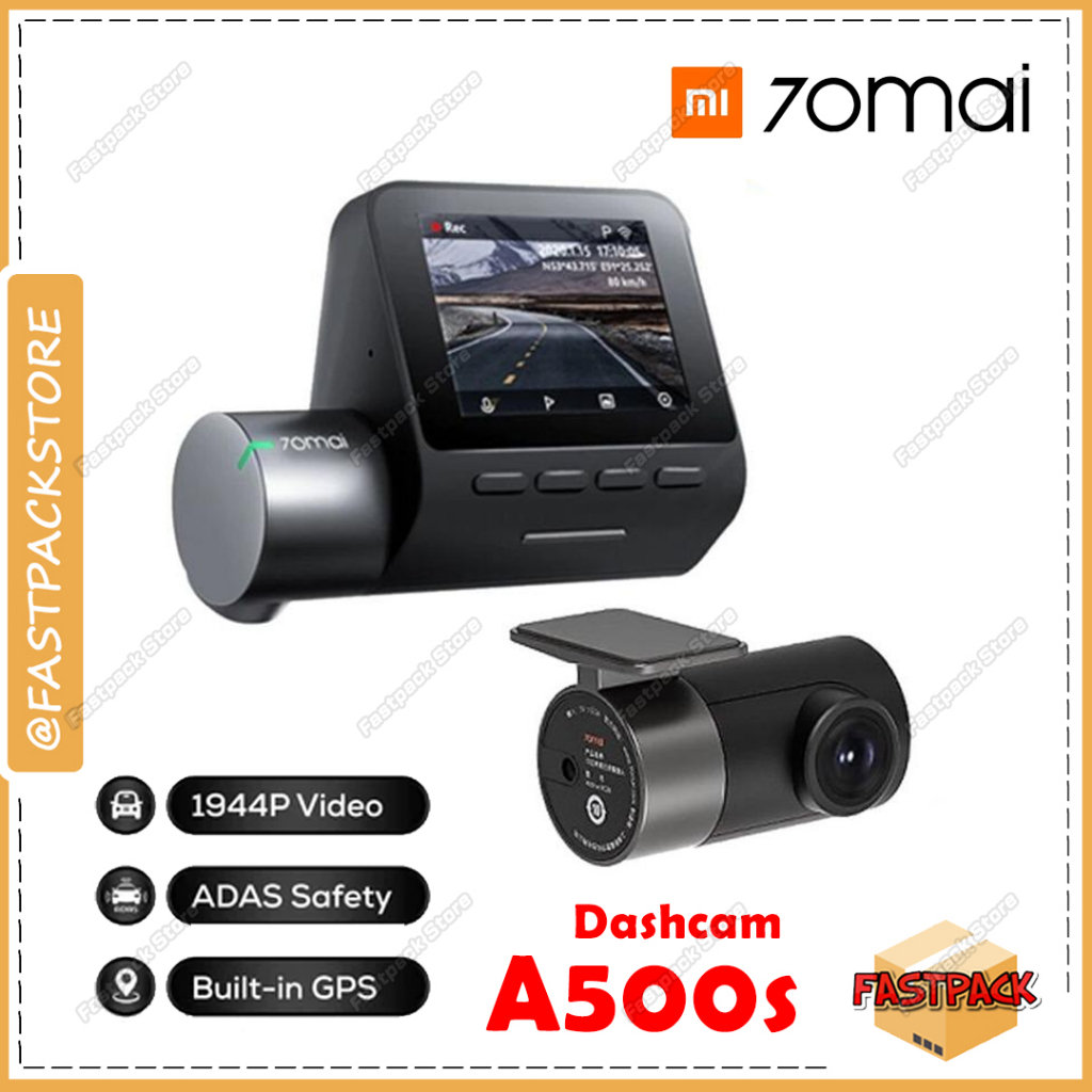 70mai Dashcam Pro Plus + A500S Malaysia English Version Car Recorder ...