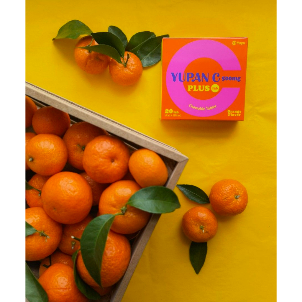 YUPAN C 500MG PLUS ORANGE CHEWABLE TABLET 20's | Shopee Malaysia