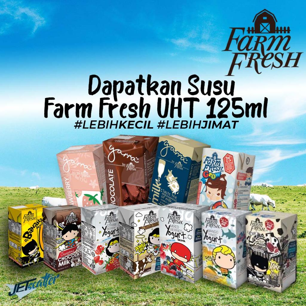 UHT MILK FARM FRESH |SUSU & YOGURT| 24 BOX/CARTON | 200ML/BOX | Shopee ...