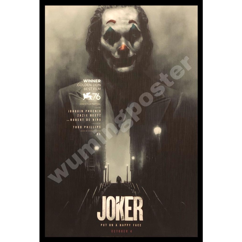 (LIMITED STOCK) Home decoration DC Movie Joker(Joker On Behance) small ...