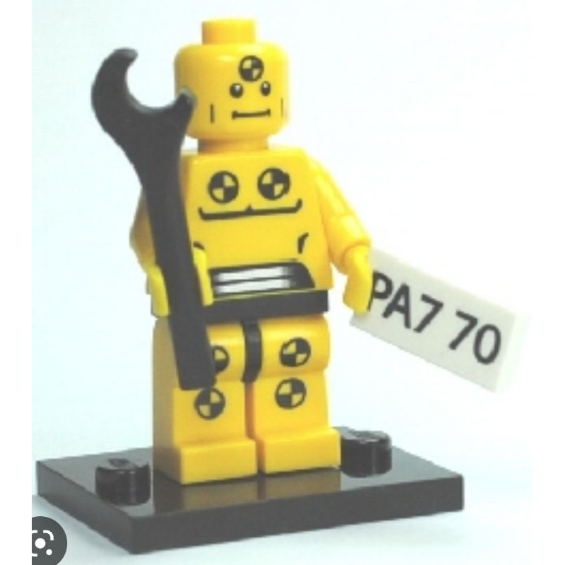 Lego 8683 Minifigure Series 1 Test Dummy (sealed in pack) | Shopee Malaysia