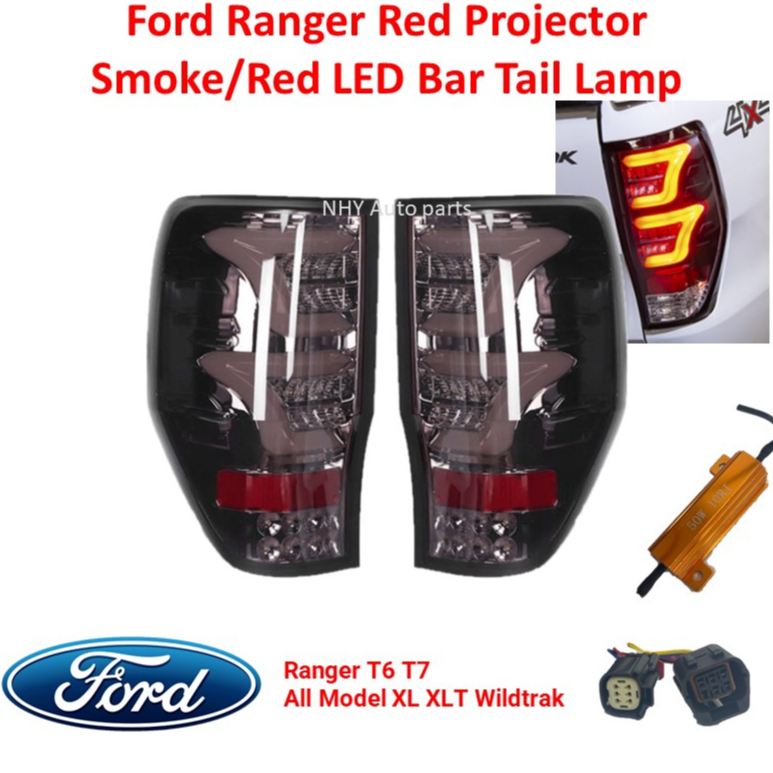 FORD Ranger T6 T7 All Model XL XLT Wildtrak MK1 MK2 2011 2019 LED Light ...